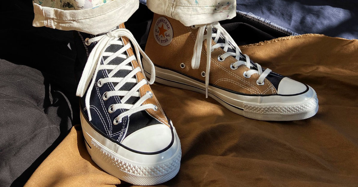 "CARHARTT WIP x CONVERSE" รื้อของวินเทจมาเล่าใหม่ในสไตล์ TRI-COLOR